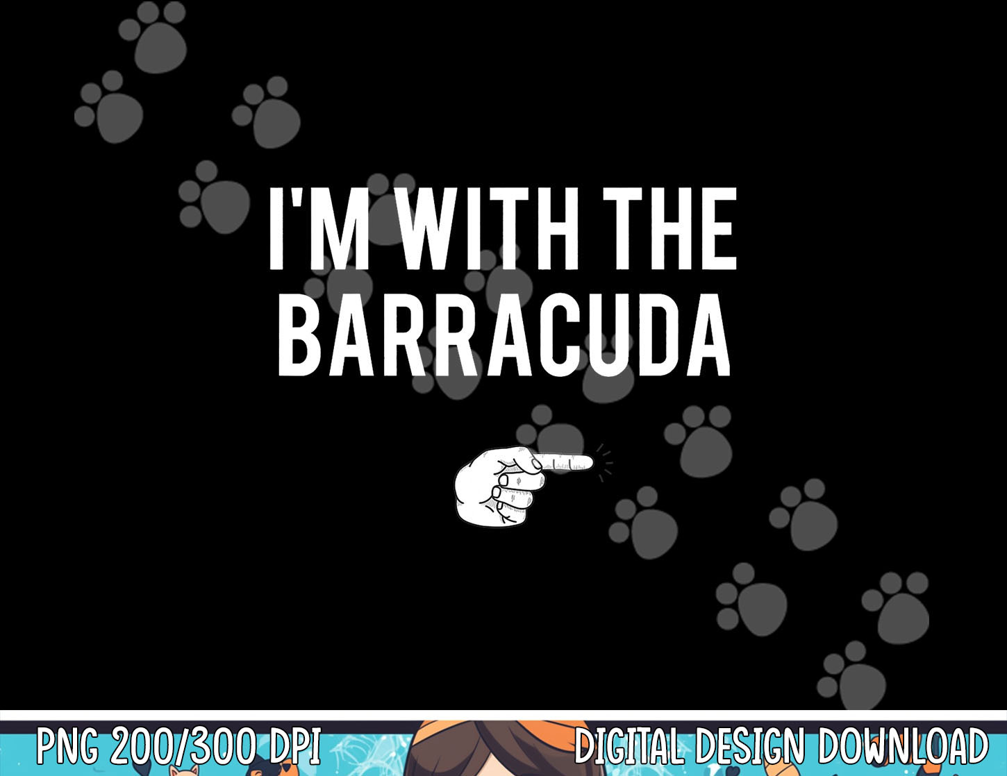 I'm With Barracuda Halloween Costume Party Matching Fish png - Inspire ...