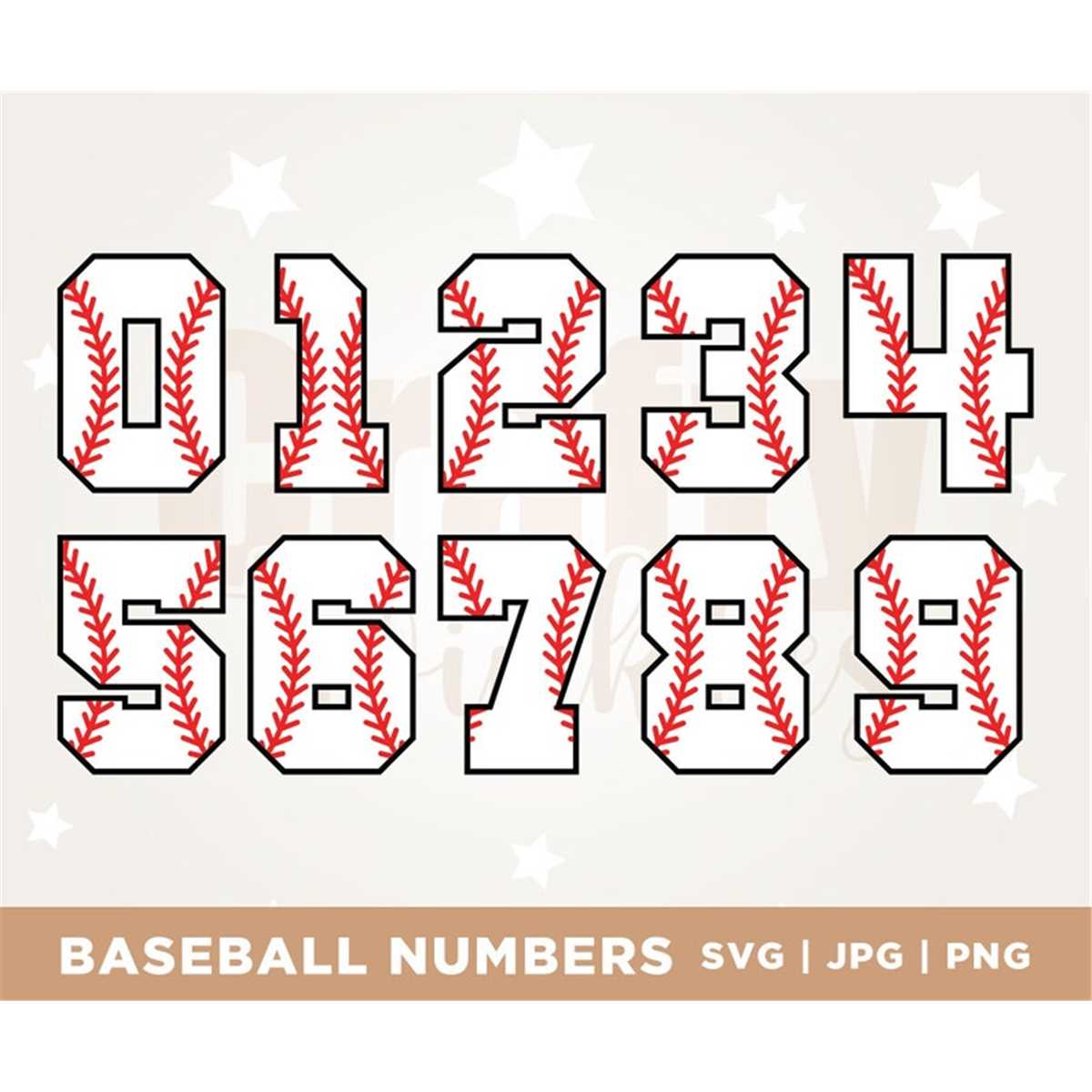 Baseball numbers, Baseball stiches, Softball font Svg files, | Inspire ...