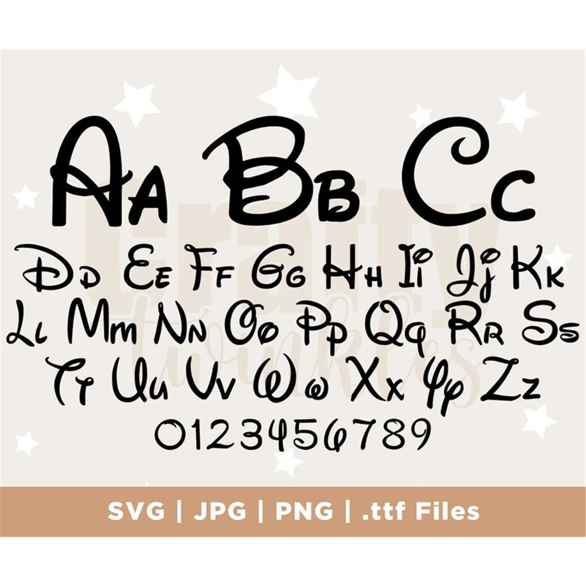 Cartoon Font SVG, Mouse Font SVG, Mouse Alphabet SVG, Letter - Inspire ...