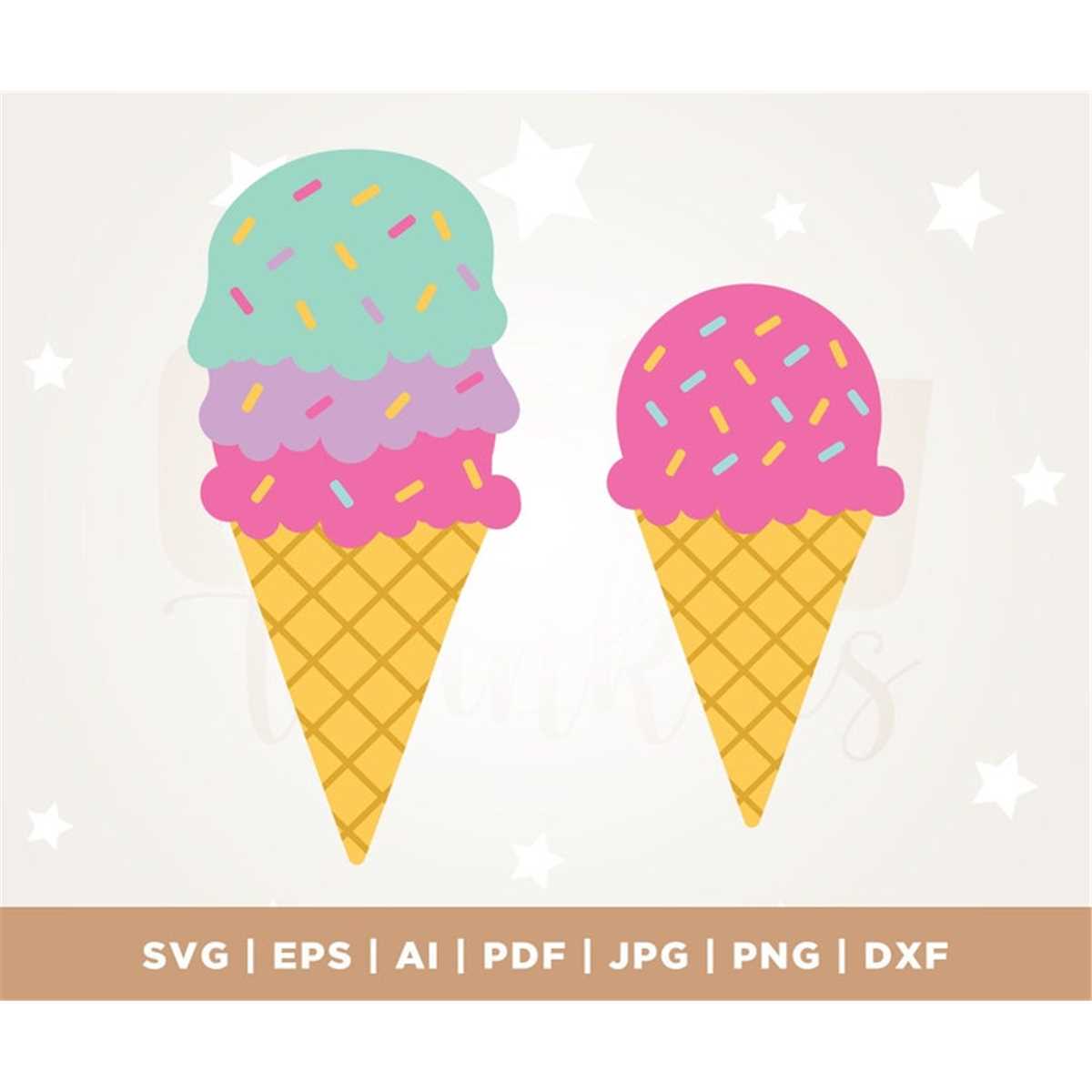 Waffle cone svg, ice cream bundle svg, Ice Cream svg, Ice Cr - Inspire ...