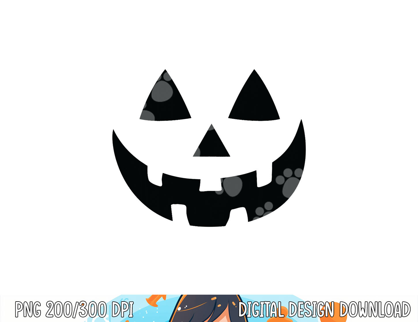 Jack-O-Lantern Halloween Pumpkin Face png,sublimation png,su | Inspire ...