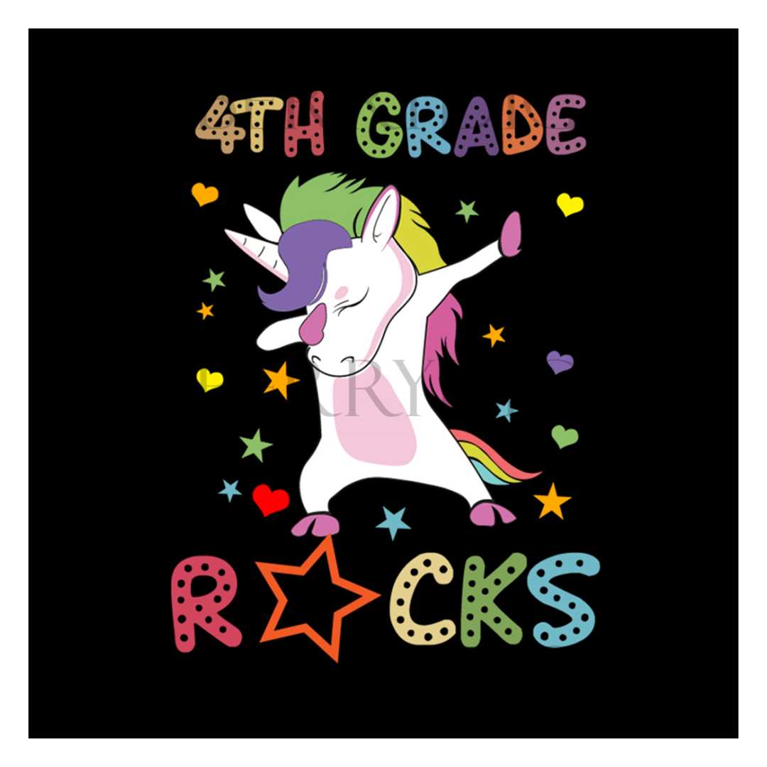 4th grade rocks SVG Files For Silhouette, Files For Cricut, - Inspire ...