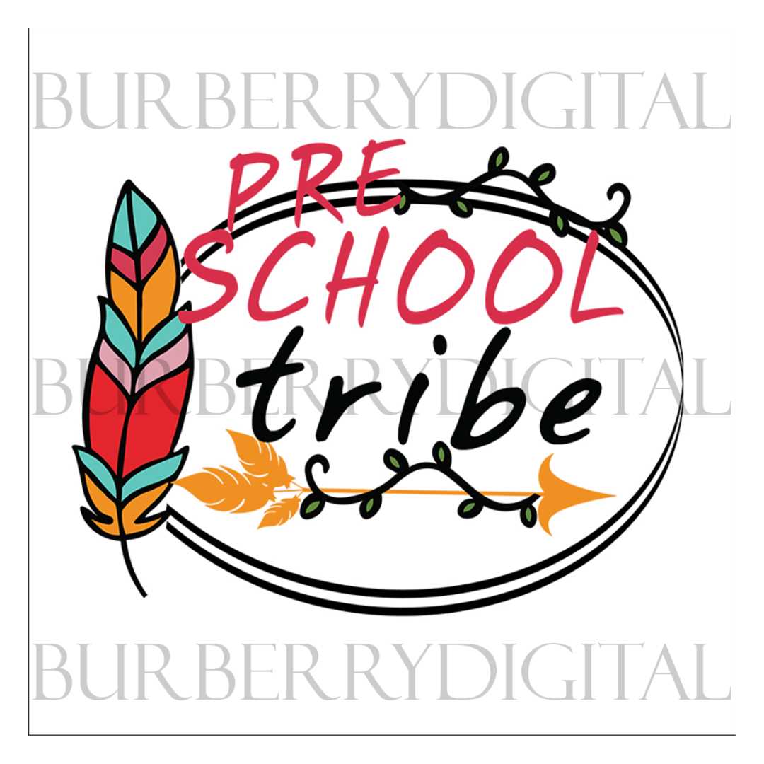 Preschool tribe SVG Files For Silhouette, Files For Cricut, | Inspire ...