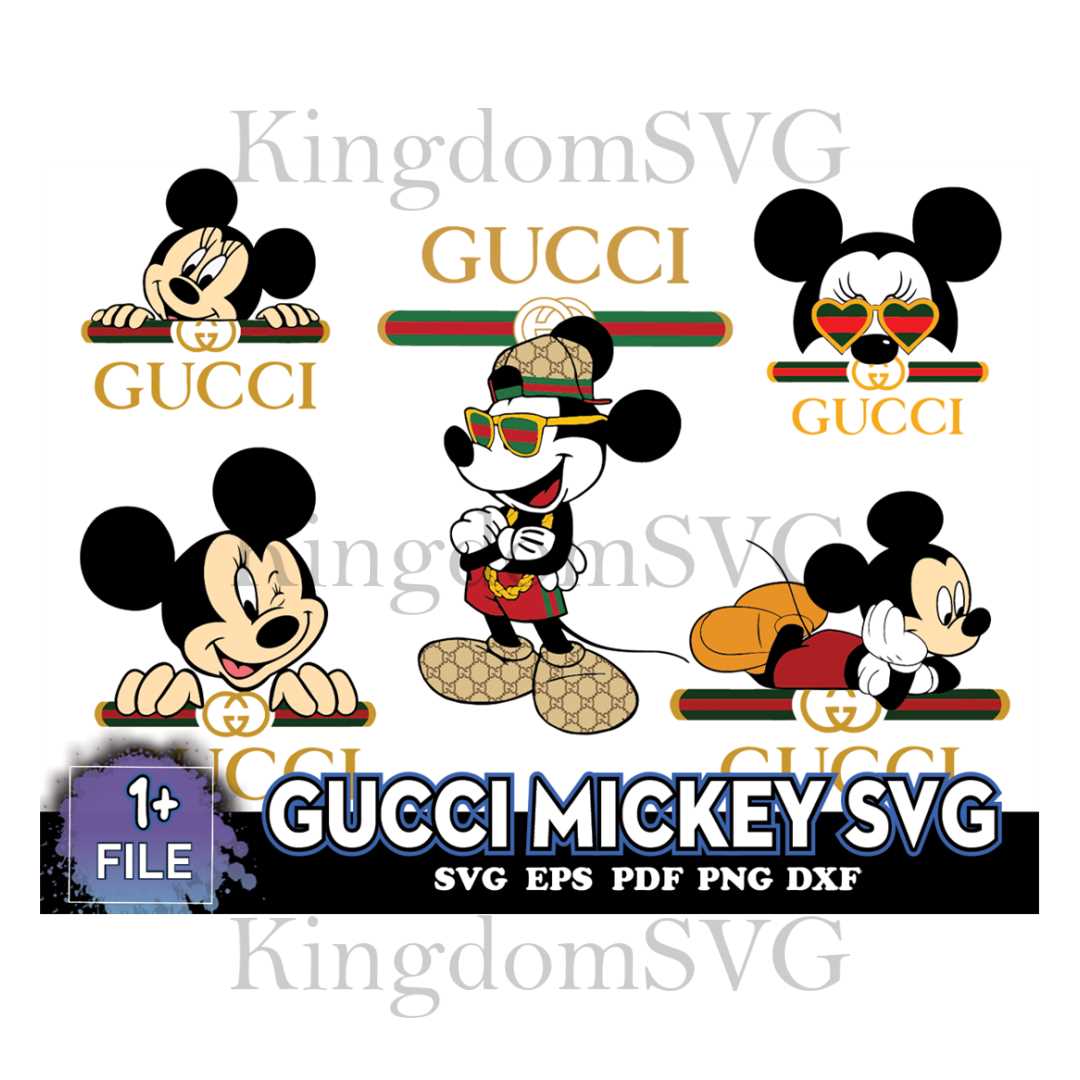 Gucci Mickey Svg, Gucci Logo Svg, Disney Mickey Svg, logos S - Inspire ...