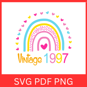 Vintage 1997 Retro Svg | VINTAGE 1997 SVG DESIGN | Vintage 1 | Inspire ...