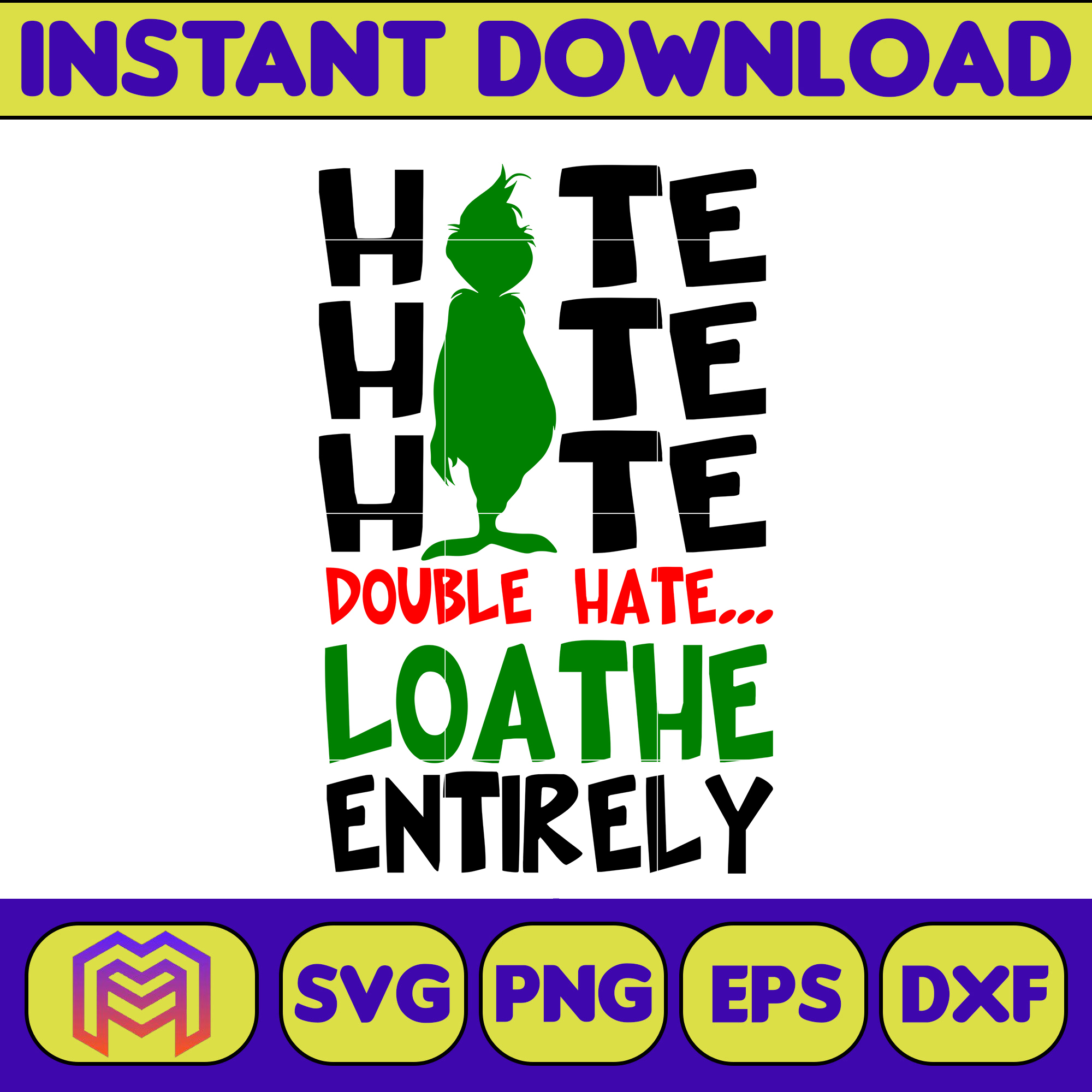 Grinch SVG, Grinch Christmas Svg, Grinch Face Svg, Grinch Ha | Inspire ...