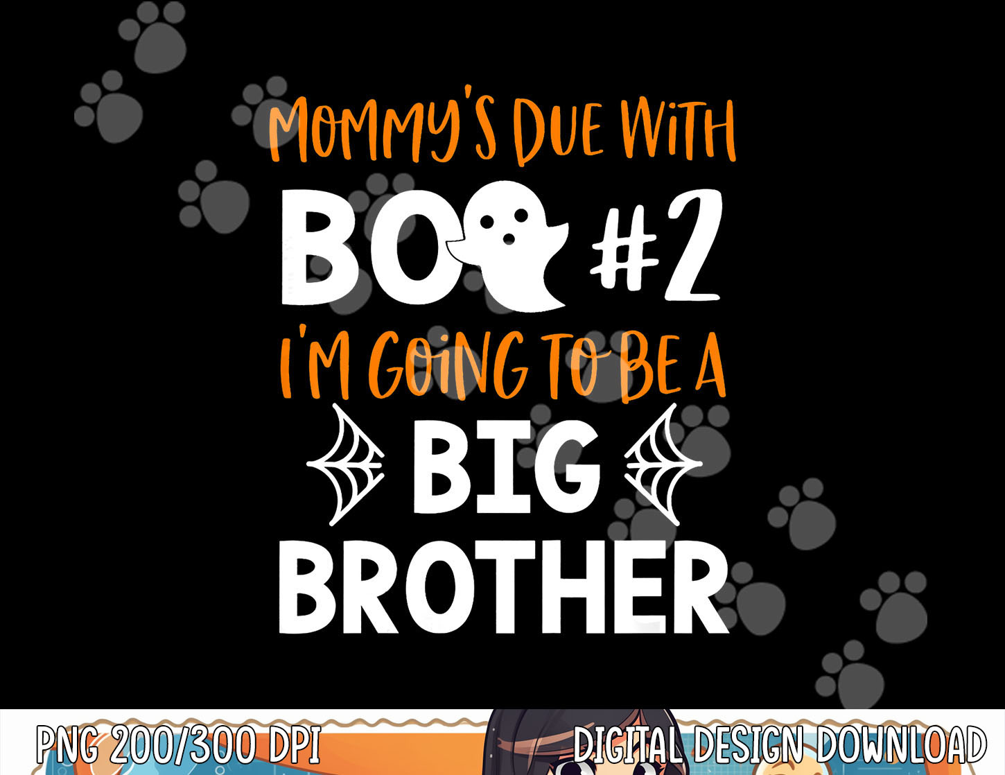 Kids Big Brother Halloween Pregnancy Announcement Shirt Boo | Inspire ...