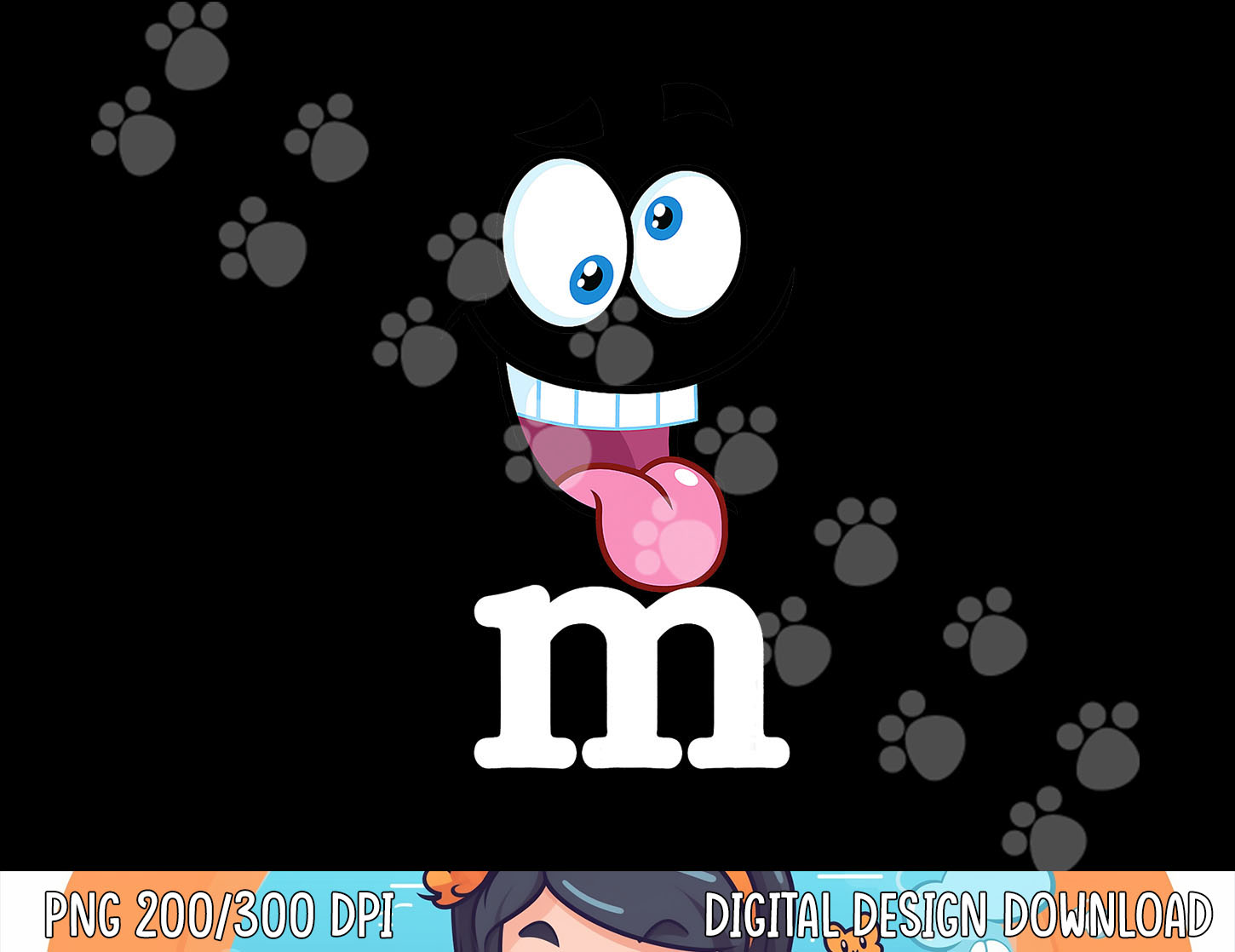 Letter M Funny Matching Carnival Halloween Costume png,subli - Inspire ...