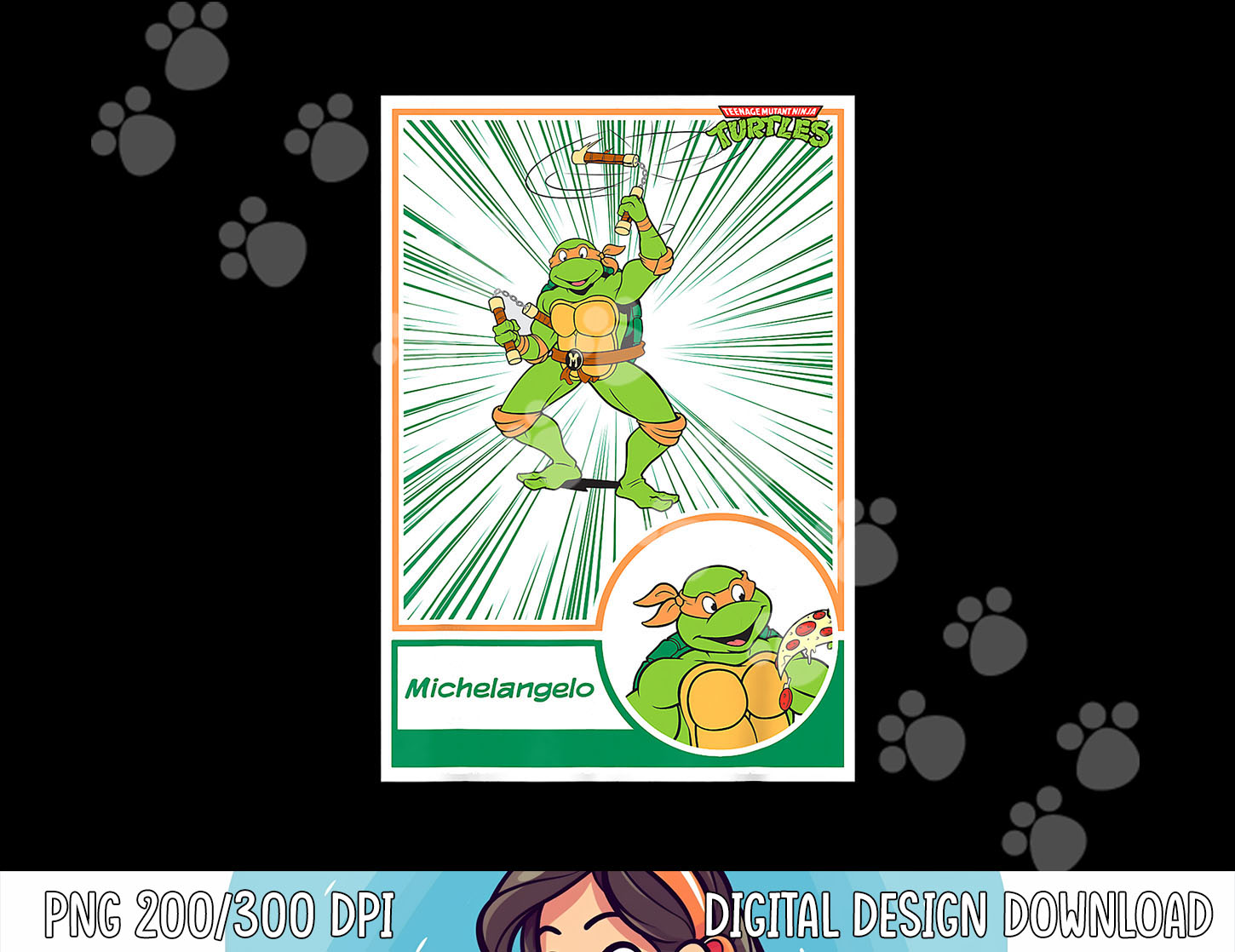 Mademark x Teenage Mutant Ninja Turtles - Michelangelo TMNT - Inspire ...