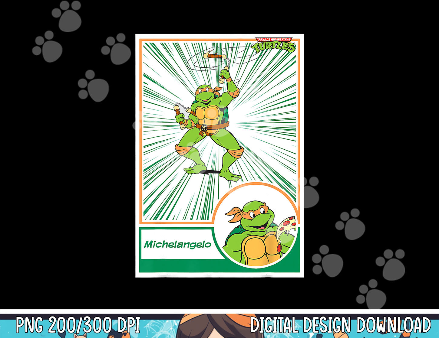 Mademark x Teenage Mutant Ninja Turtles - Michelangelo TMNT - Inspire ...