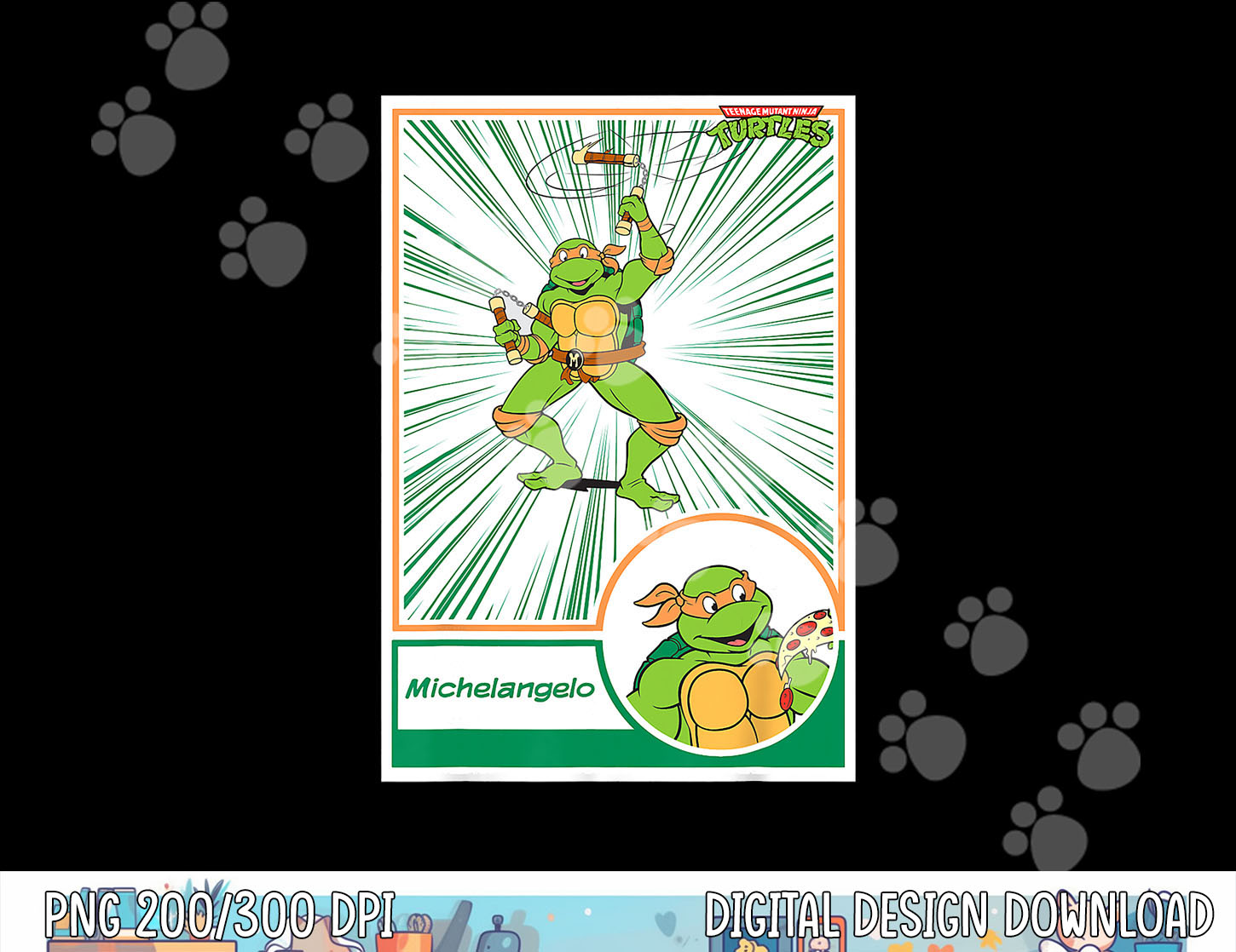 Mademark x Teenage Mutant Ninja Turtles - Michelangelo TMNT - Inspire ...