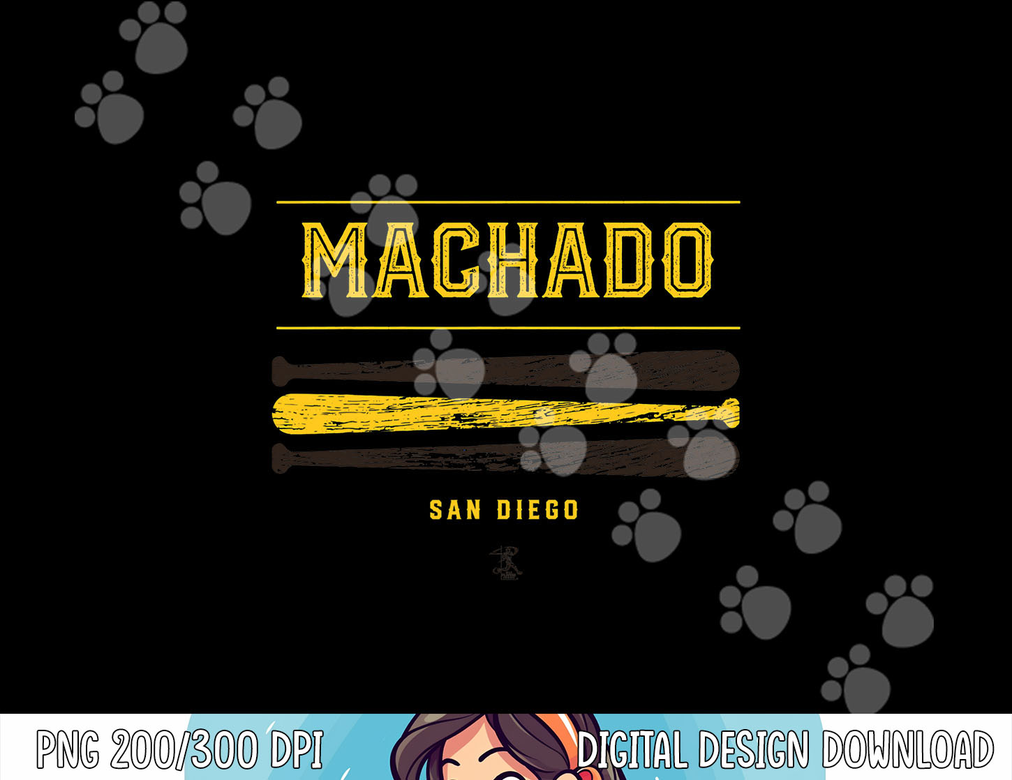 Manny Machado Vintage Baseball Bat Gameday png, sublimation - Inspire ...