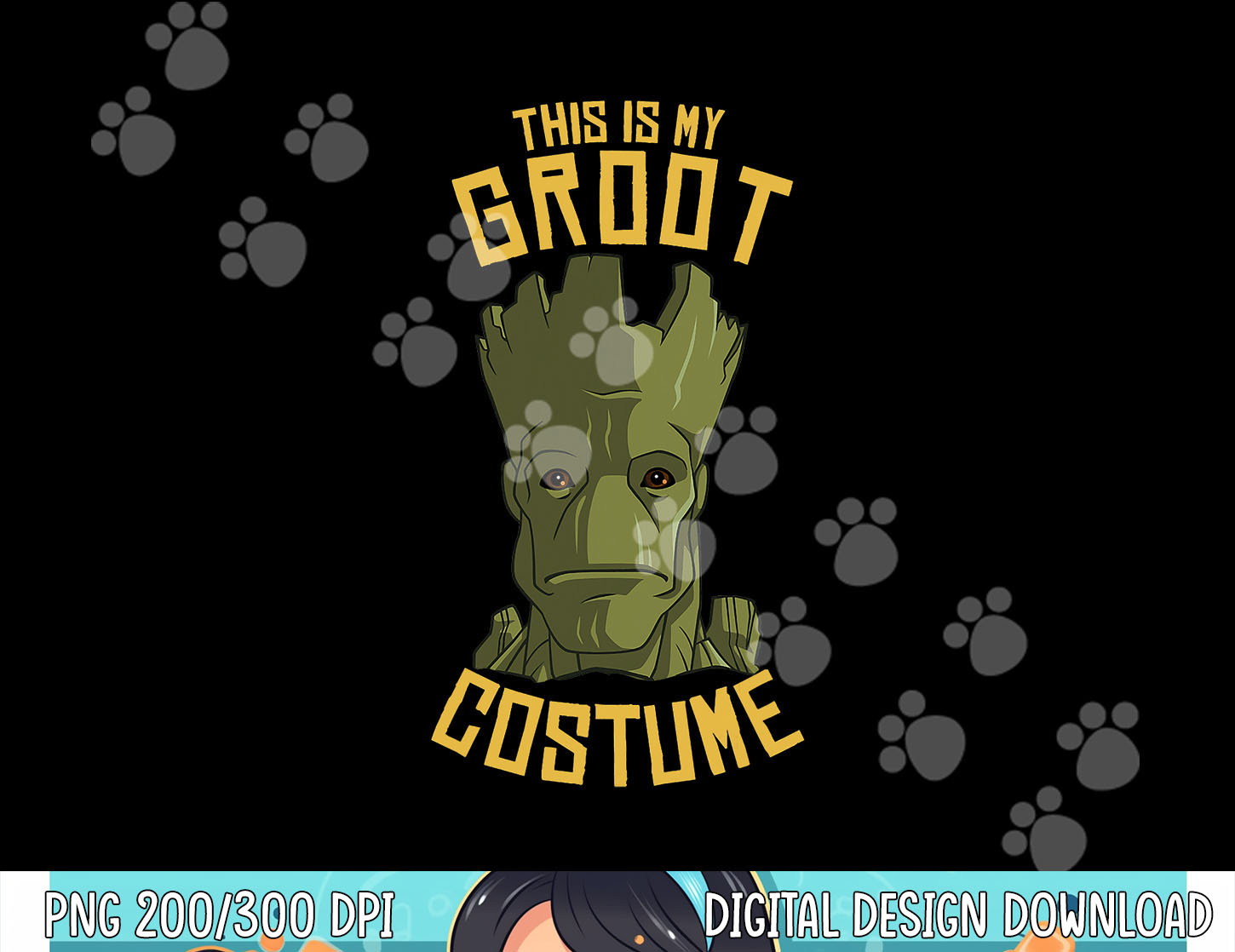 Marvel Guardians Of The Galaxy Groot Costume Halloween png,s | Inspire ...