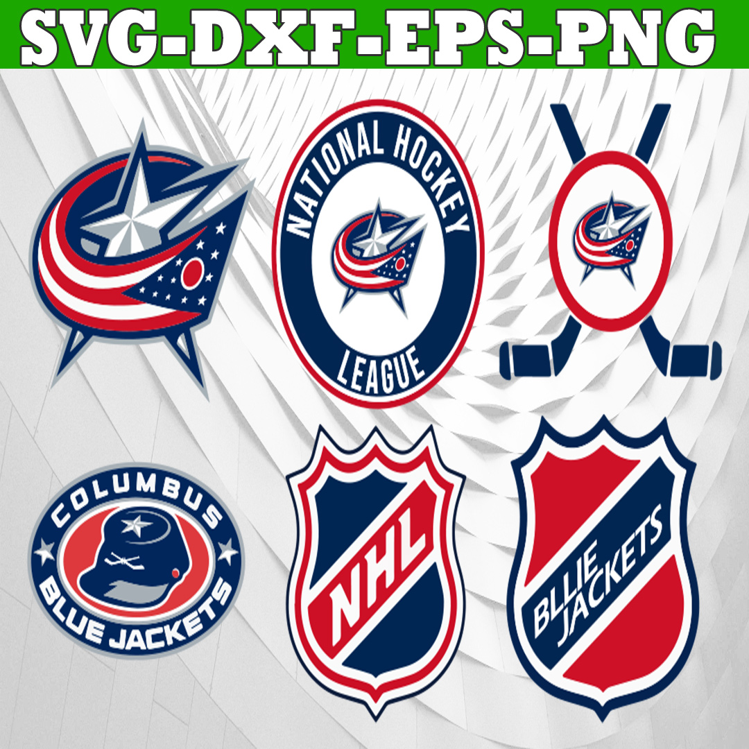 Bundle 6 Files Columbus Blue Jackets Hockey Team Svg, Columb - Inspire ...