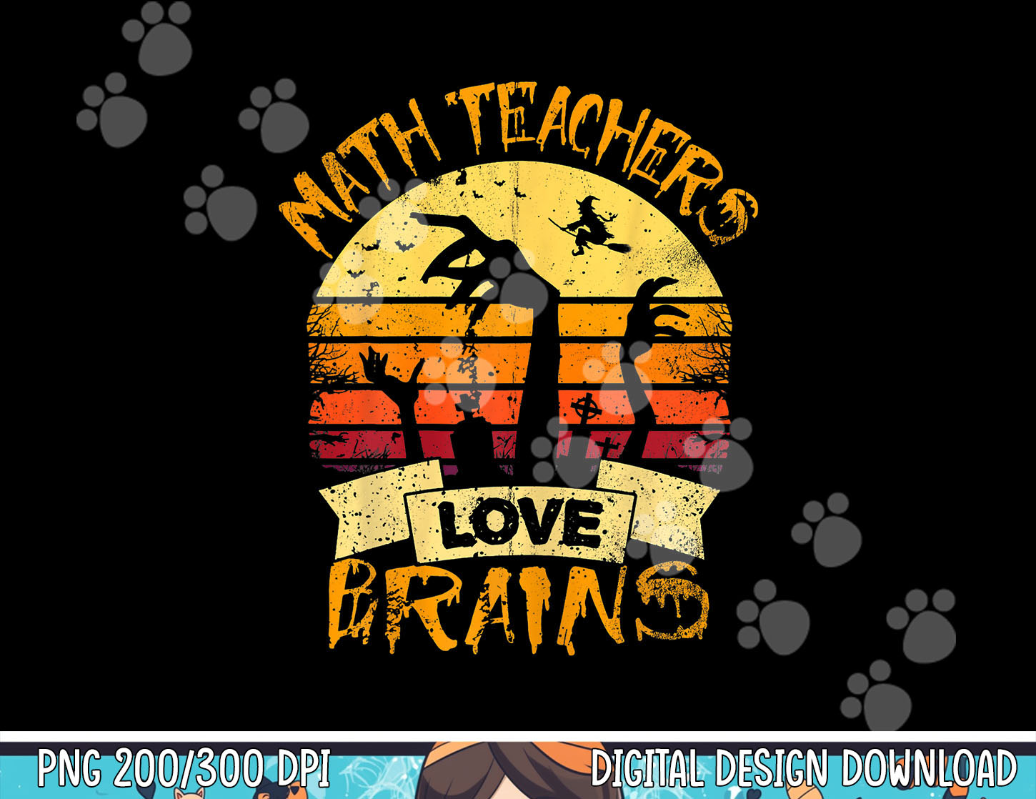 math teacher halloween - math teachers love brains png, subl | Inspire ...