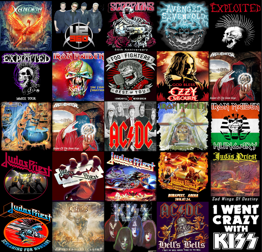 189 Rock Bands Png Bundle |Half Tone Rock Band Bundle | Rock - Inspire Uplift