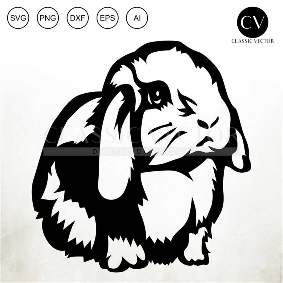 rabbit svg - Inspire Uplift