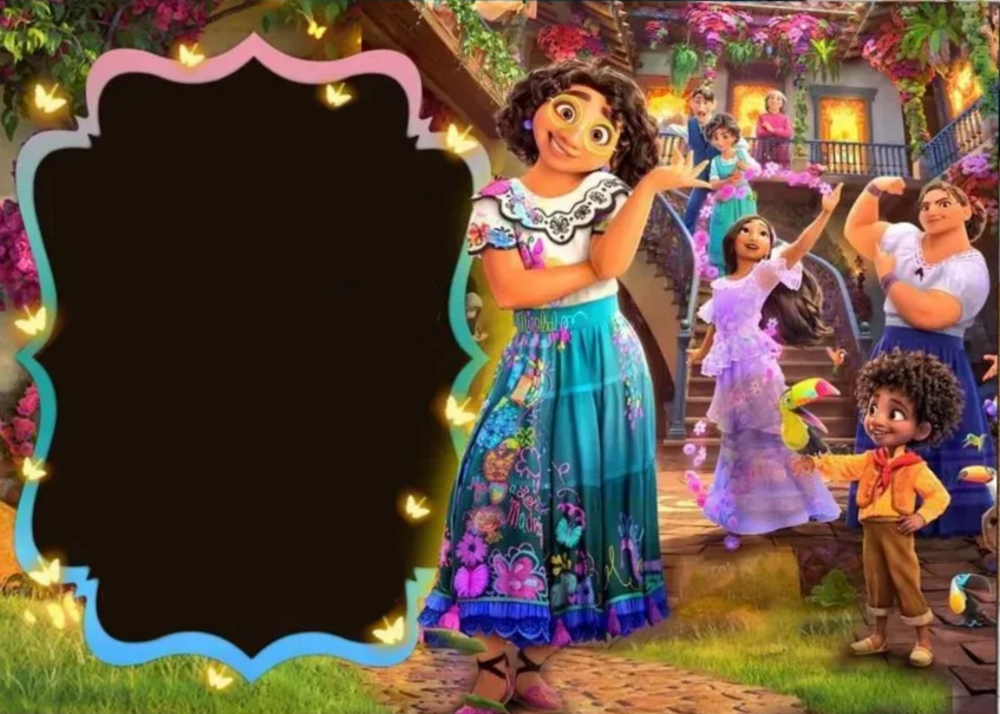 Invitation Png, Encanto Png, Disney Encanto Png, Encanto Pri | Inspire ...