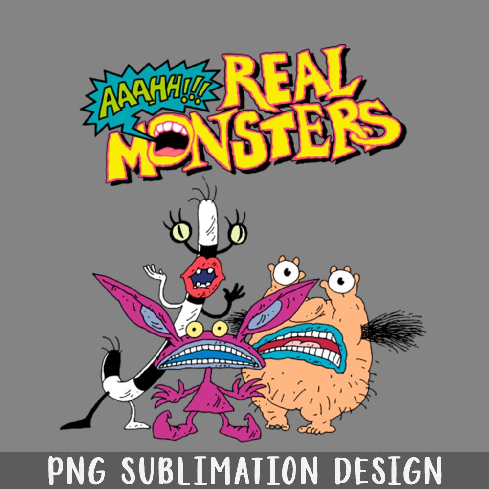 Aaahh Real Monsters PNG Download | Inspire Uplift