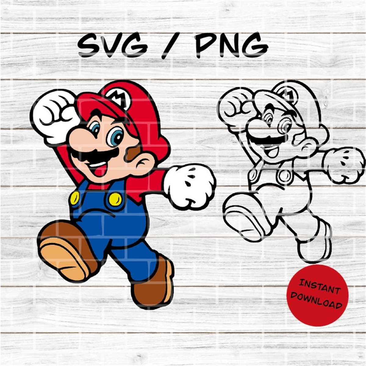 Cartoon Video Game Layered and One Color SVG, PNG, Cut File, | Inspire ...