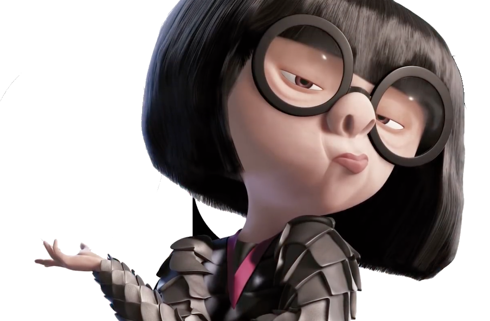 Edna Png, Incredibles II Png, Disney Png, Superhero clipart, - Inspire ...