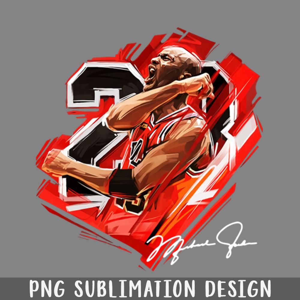 23 with signature Jordan PNG Download | Inspire Uplift