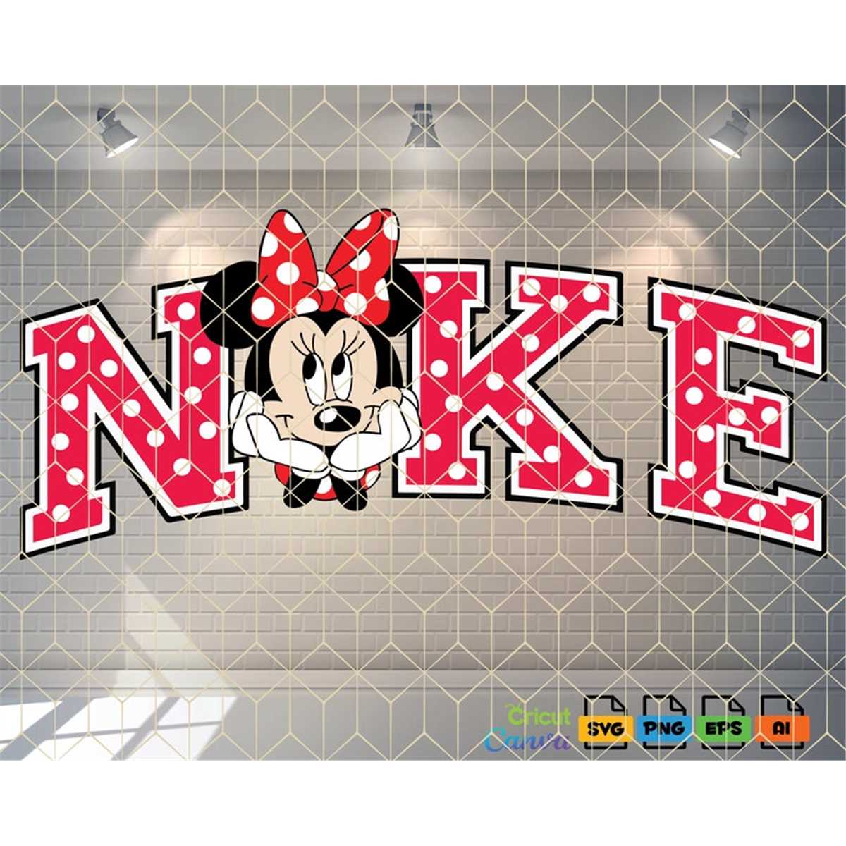 MINNIE - SVG PNG Eps and Ai Formats - Ready to use for Cricu | Inspire ...