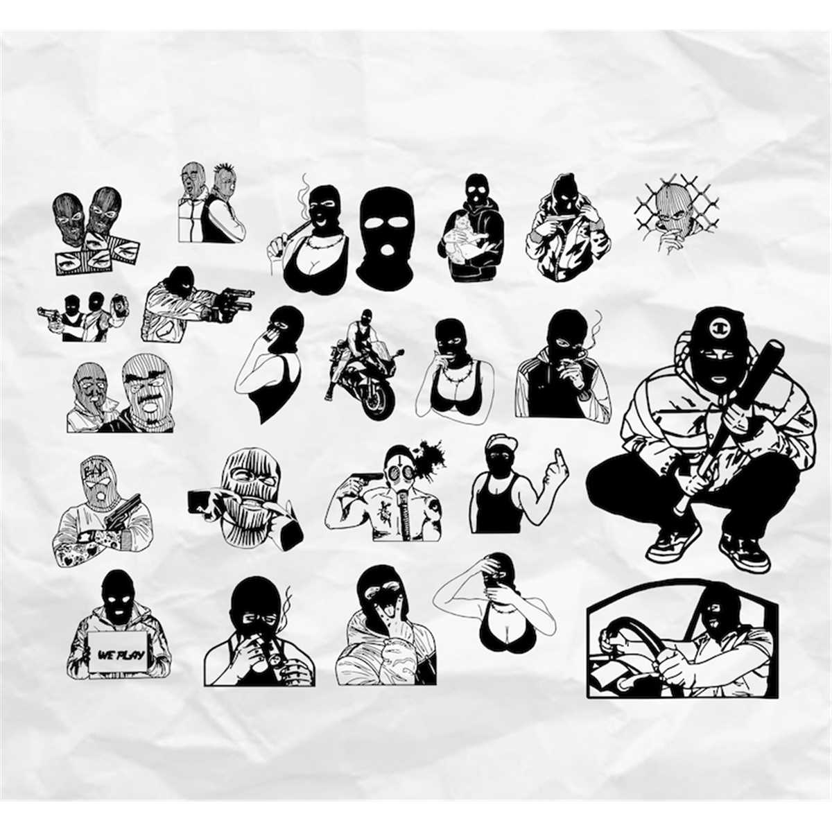 Gang bundle, SVG, PNG, PDF, Mafia svg, Gangstar svg, Gangsta | Inspire ...