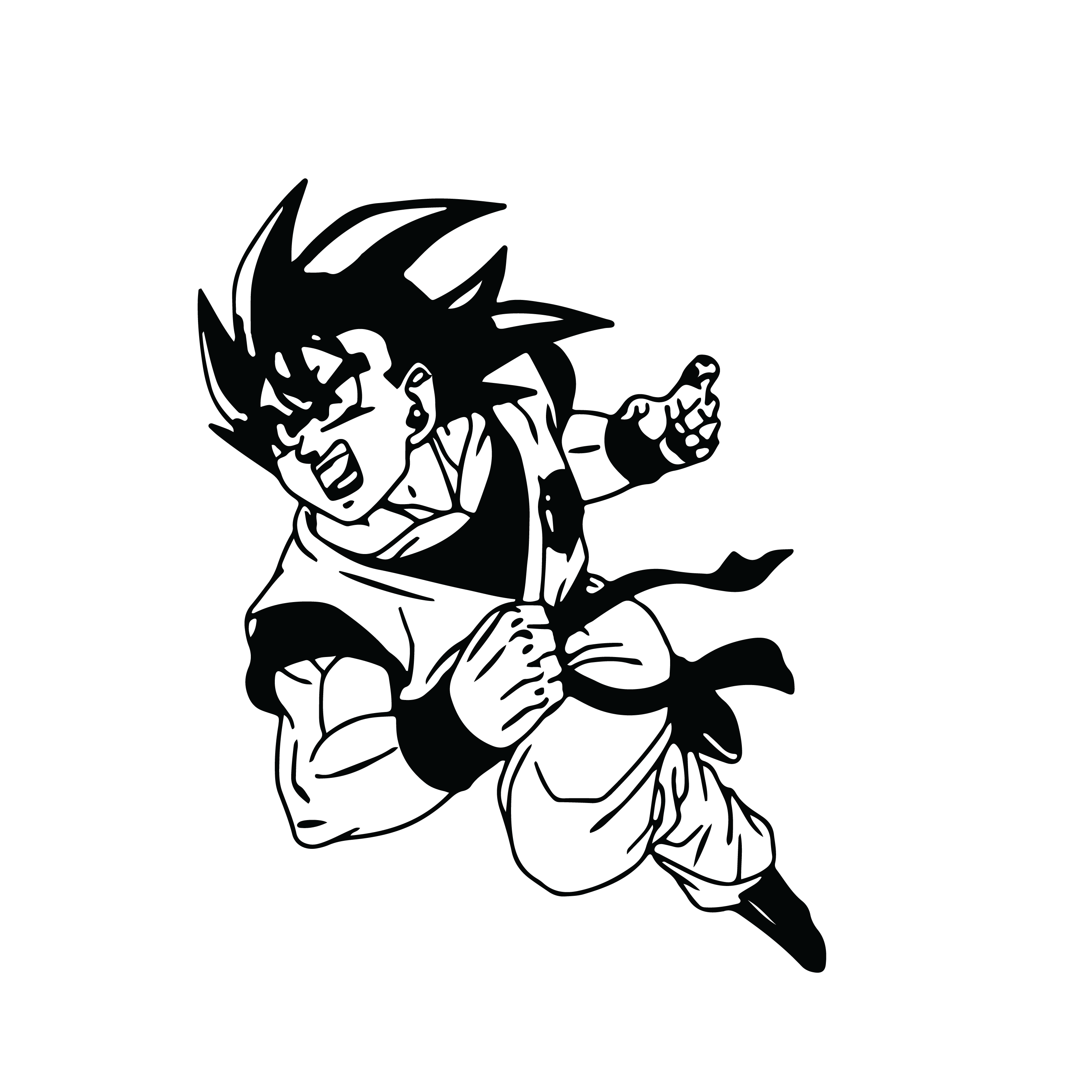 Anime Dragon Ball Z Svg Bundle, Son Goku Svg, Anime Svg, Ani - Inspire ...