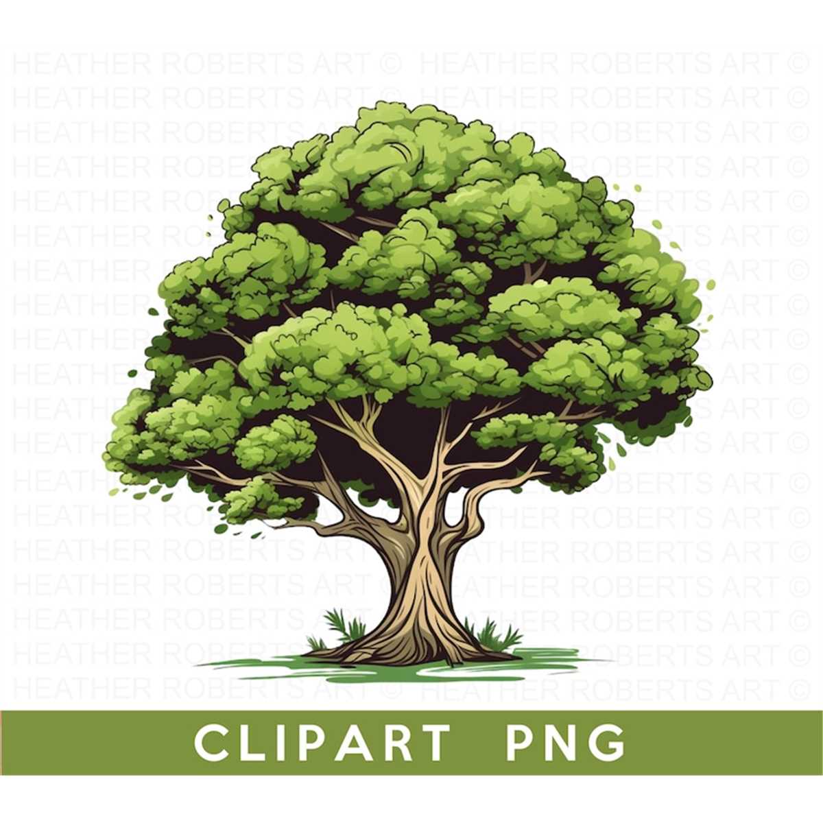 Tree Clipart PNG, Forest Clipart, Landscape Art PNG, Beauti | Inspire ...