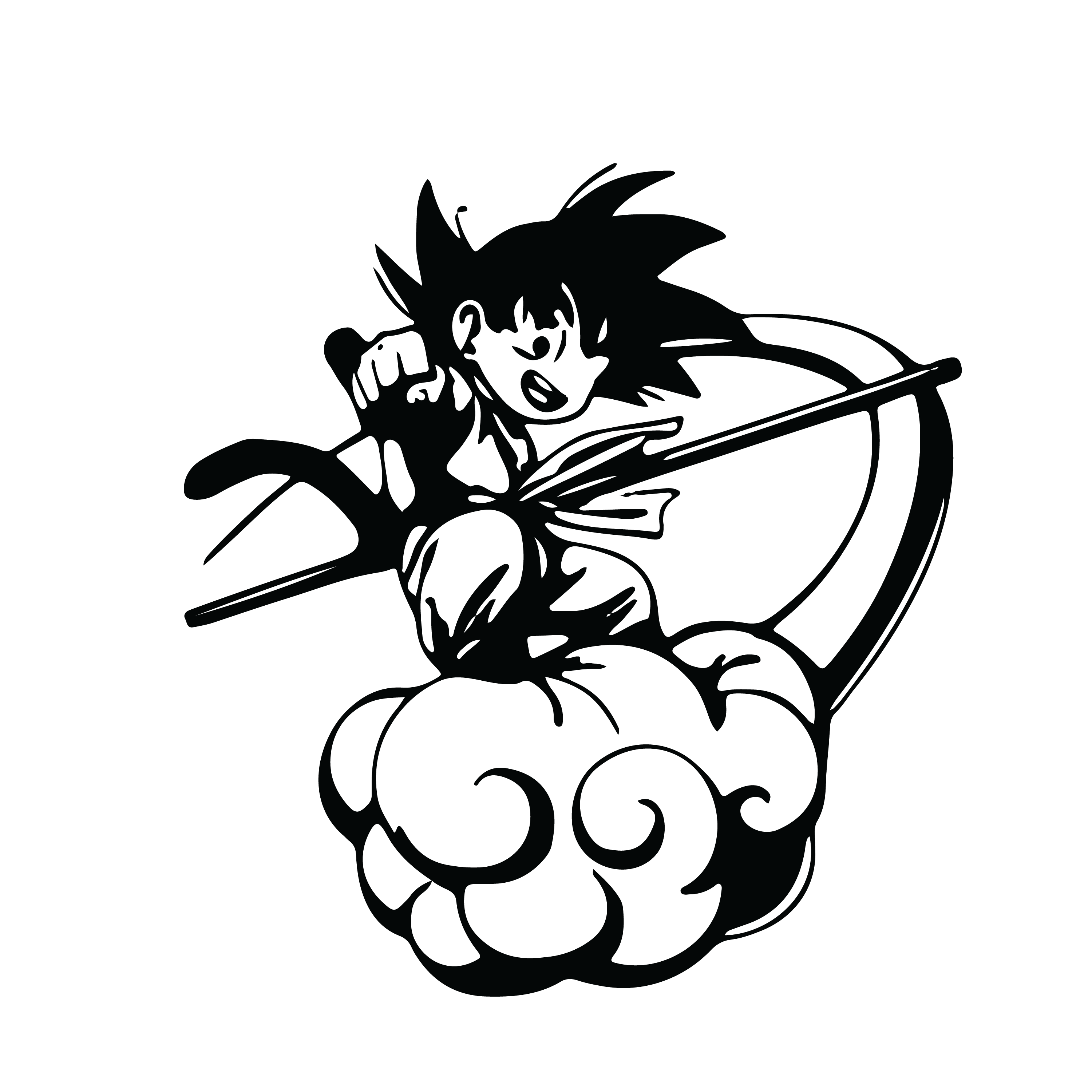 Anime Dragon Ball Z Svg Bundle, Son Goku Svg, Anime Svg, Ani | Inspire ...