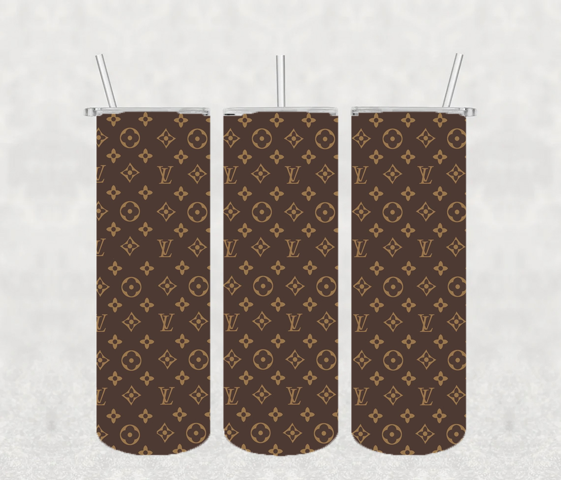 Louis Vuitton Full Tumbler Wrap, LV Tumbler Wrap, LV PNG Des | Inspire ...