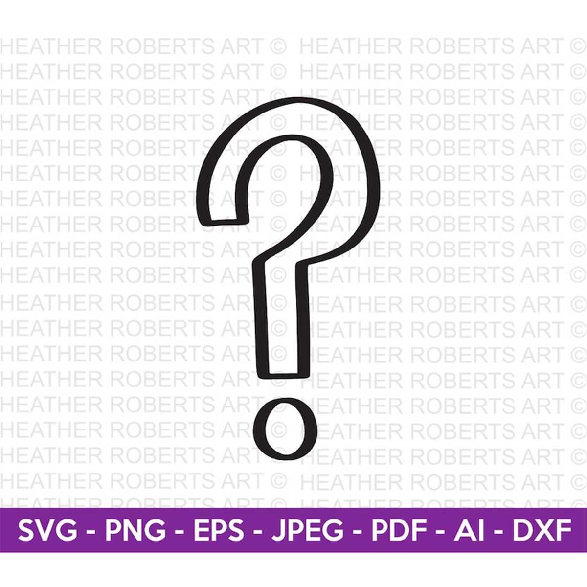 Question Mark SVG, Punctuations SVG, Question Mark SVG, Ques | Inspire ...