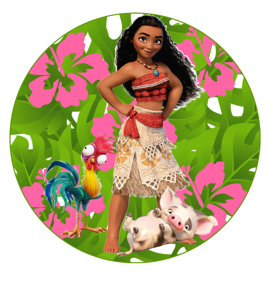 Cupcake Topper Png, Moana Png, Moana Princess Disney Png, Ba | Inspire ...