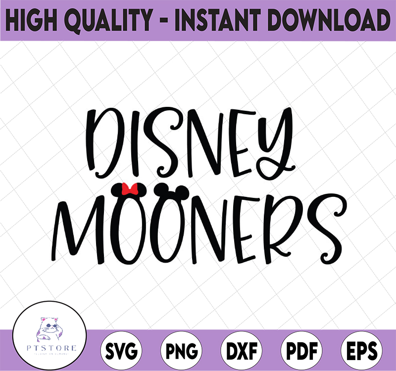 Disney Mooners SVG Cutting File / Instant Digital Download / - Inspire ...