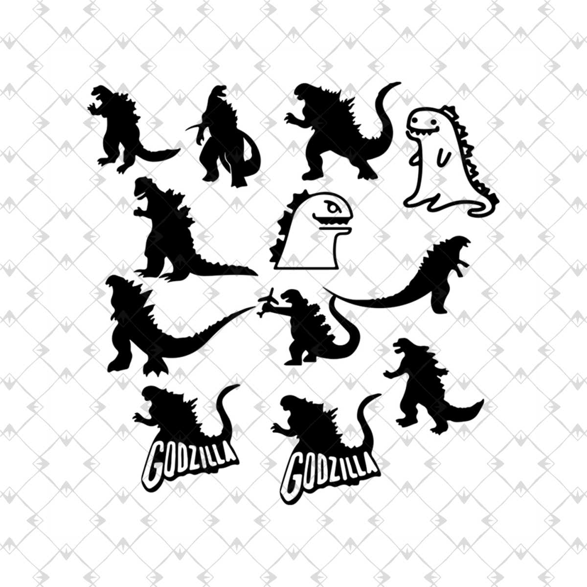 Godzilla bundle svg | Inspire Uplift
