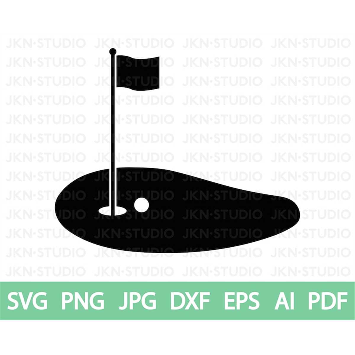 Golf Green Hole - Golfer Tee Par Ball Club Driver Putter - s | Inspire ...