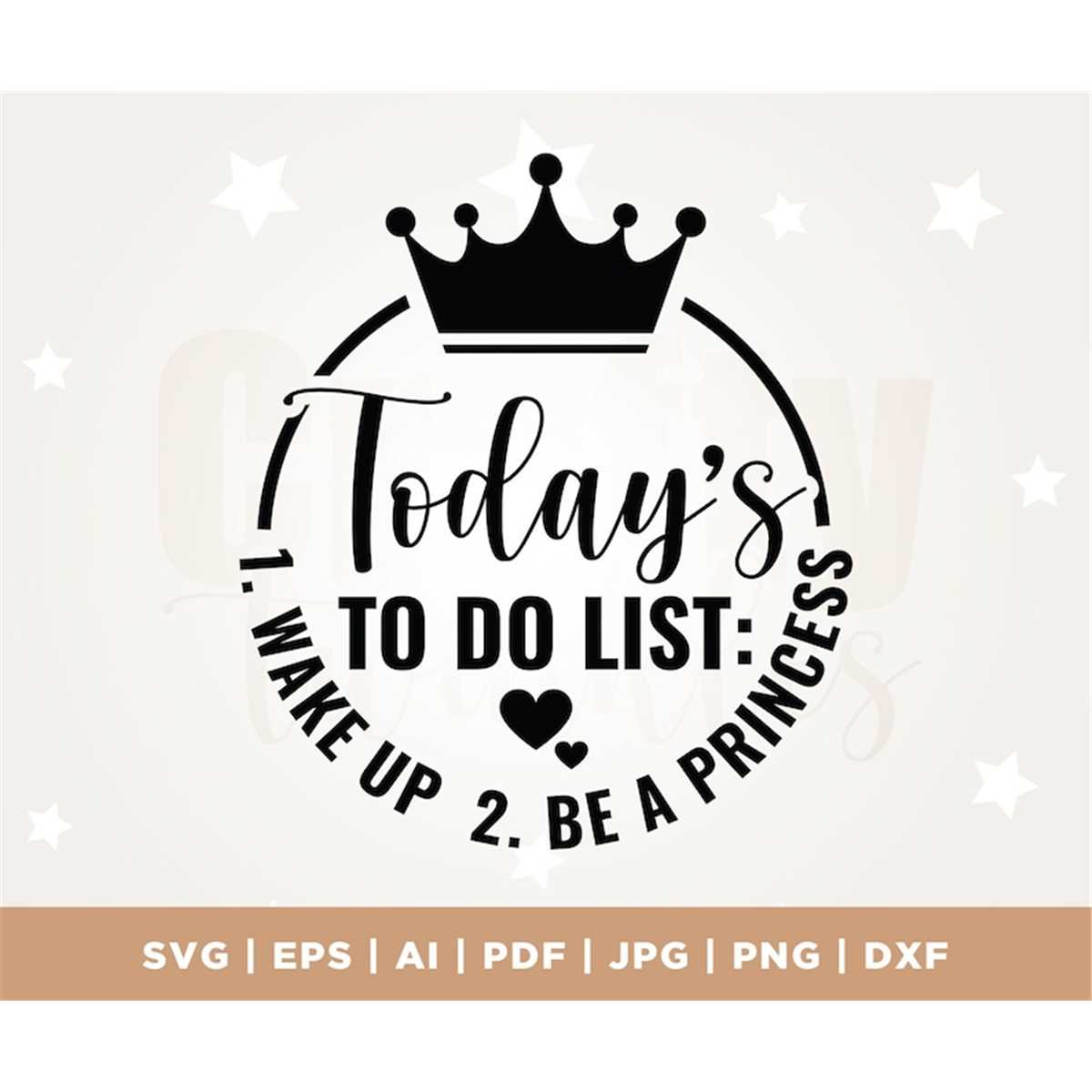 Girls Room Svg, Little Girl Svg, Nursery svg, Crown svg, Wak - Inspire ...