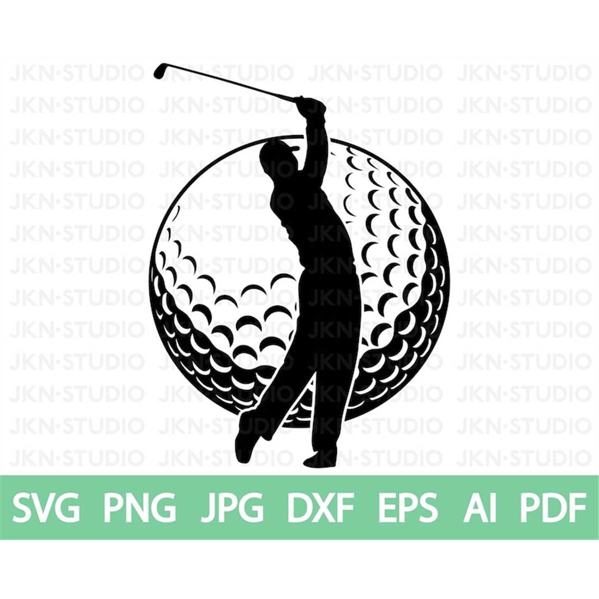 Golf Ball Swing - Golfer Tee Par Hole Club Driver Putter - s | Inspire ...
