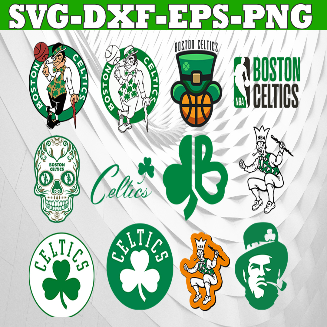 Bundle 12 Files Boston Celtics Basketball Team Svg, Boston C | Inspire ...