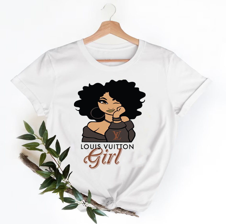 Girl Louis Vuitton T-Shirt, LV Tee, Women Tee, Women and Men | Inspire ...