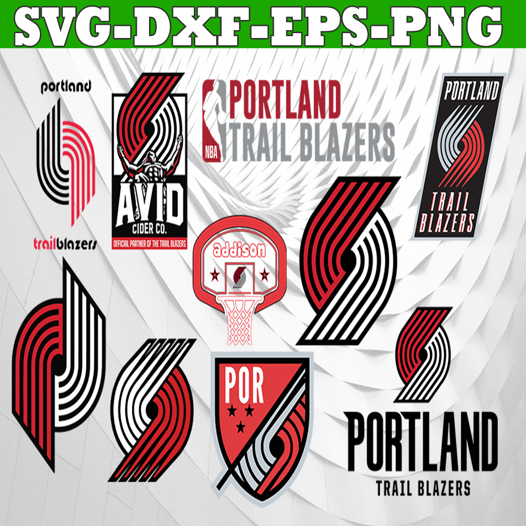 Bundle 10 Files Portland Trail Blazers Basketball Team svg, | Inspire ...