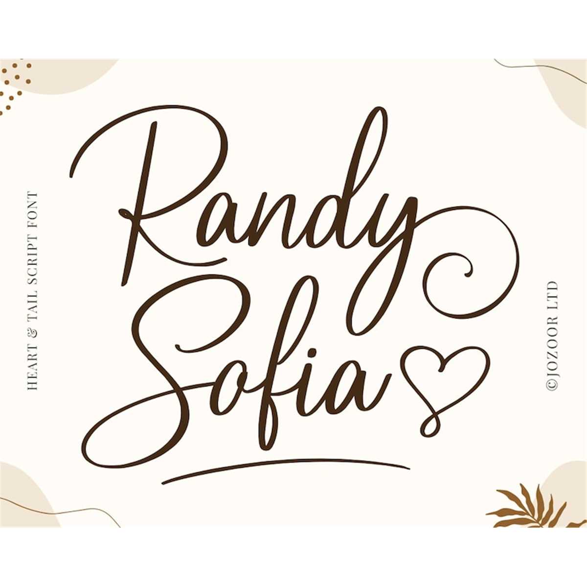 Script Font, Font with Hearts, Font with Tails, Heart Font, | Inspire Uplift