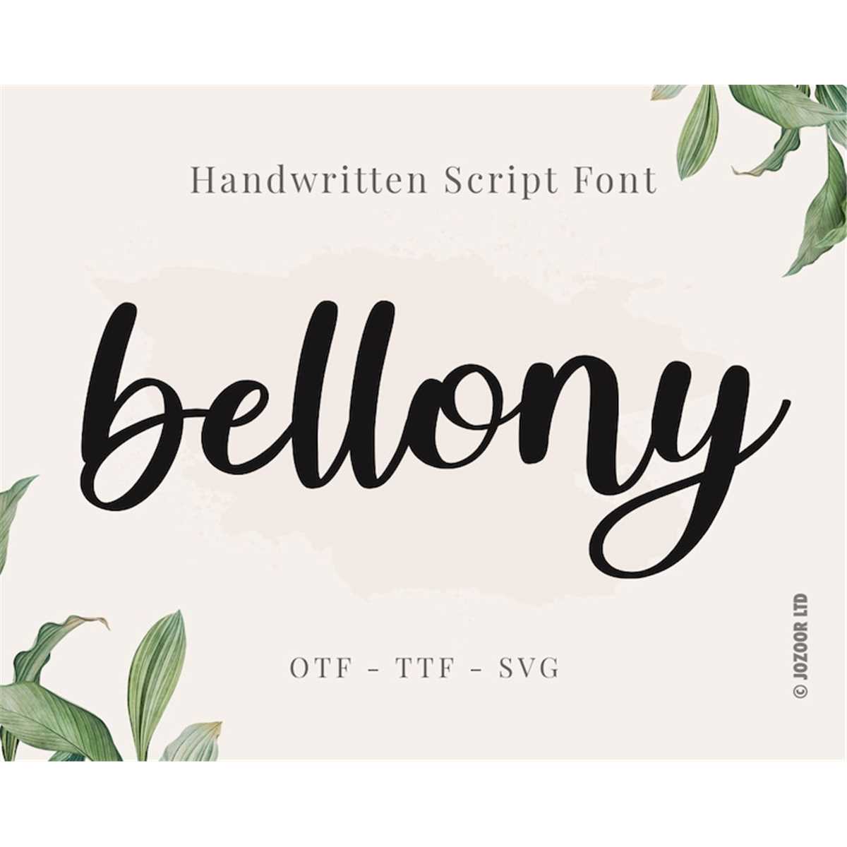 Script Font, Handwritten Font, Cursive Font, Script Font SVG | Inspire ...