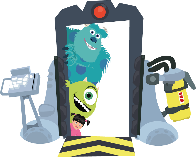 Doors Png, Monsters inc Png, Monsters University Clipart, Di | Inspire ...