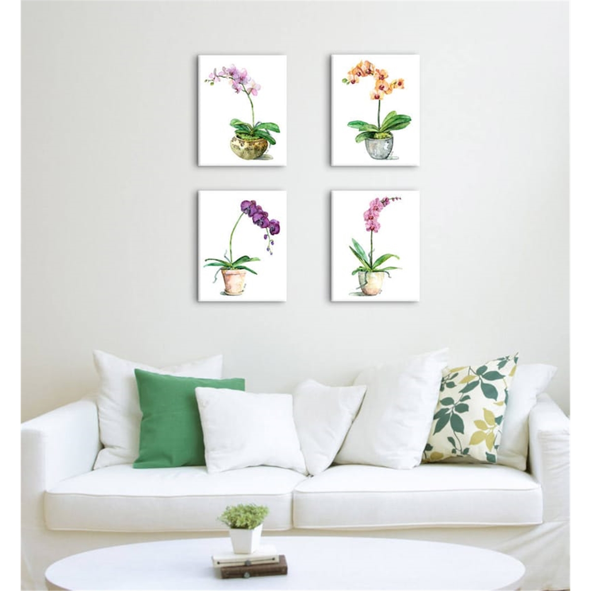 Watercolor Orchid Print Set of 4 - Watercolor Paintings, Orc | Inspire ...