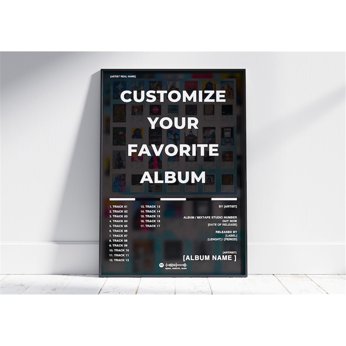 Personalization Cover Album Poster | Poster Cover Album | De | Inspire ...