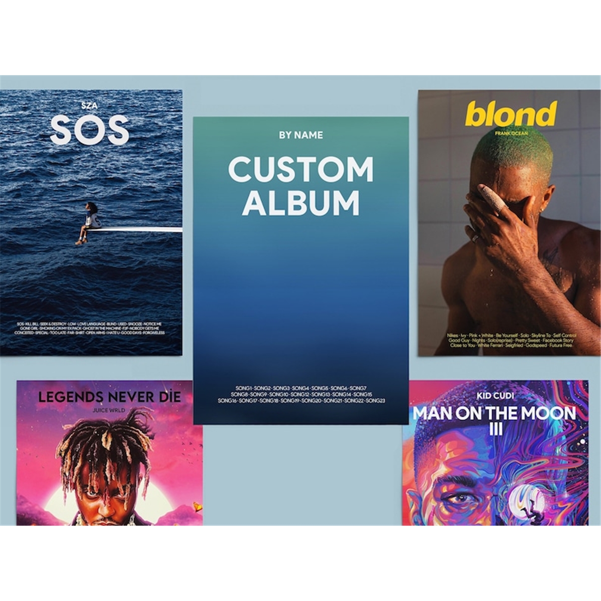 Custom Album Poster / Request Your Own Album Choice / Album | Inspire ...