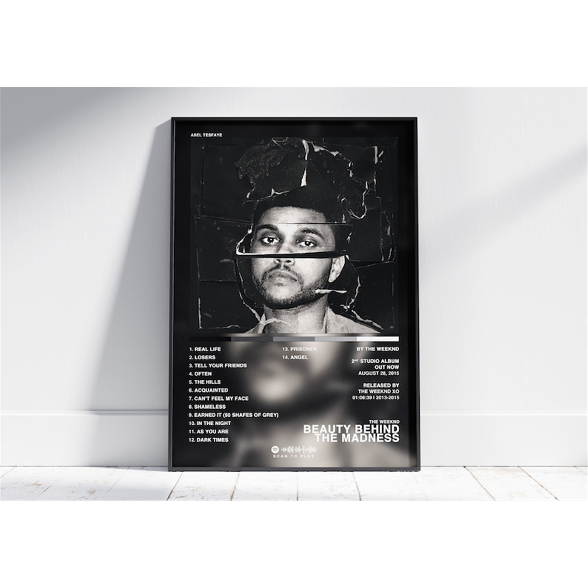 Poster Album of The Weeknd | Poster Cover Album Beauty Behin | Inspire ...