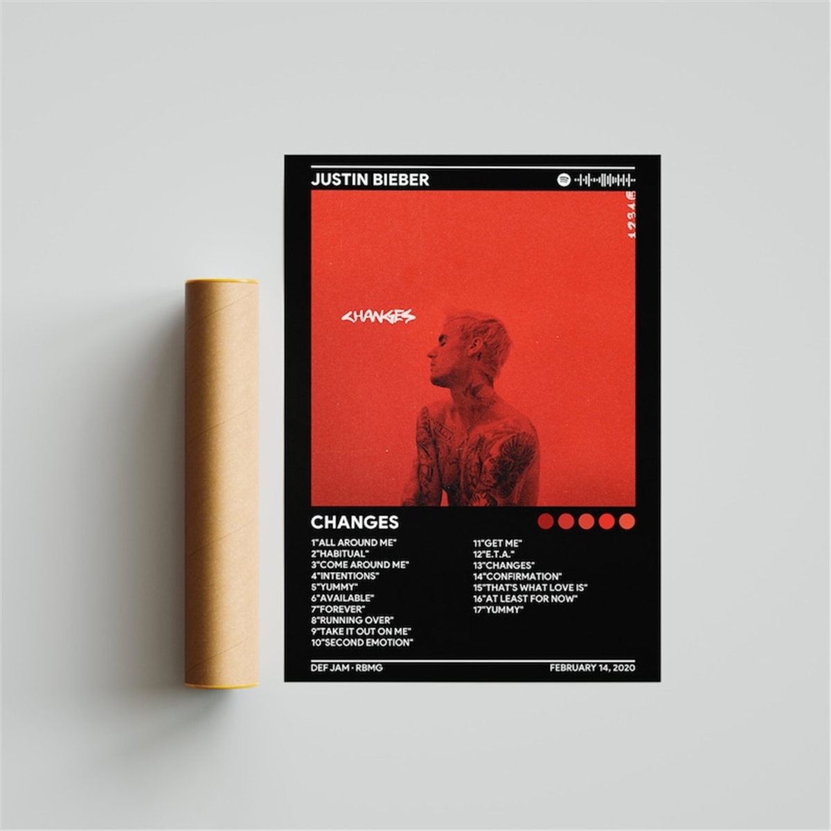 Justin Bieber - Changes Album Cover Poster | justin Bieber P | Inspire ...